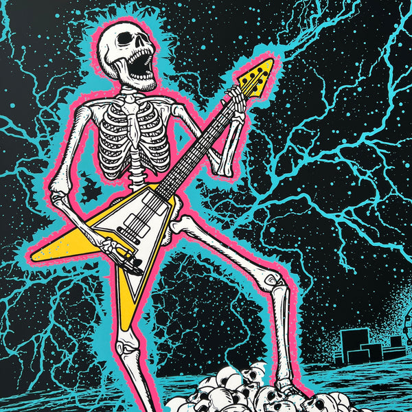 Boardwalk Rock 2025 - Status Serigraph