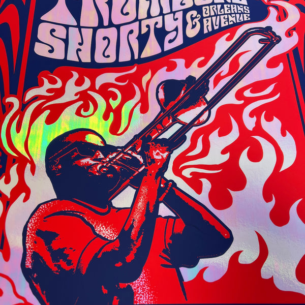 Trombone Shorty - 2025 Tour (Oyster Pearl Iridescent) - Status Serigraph