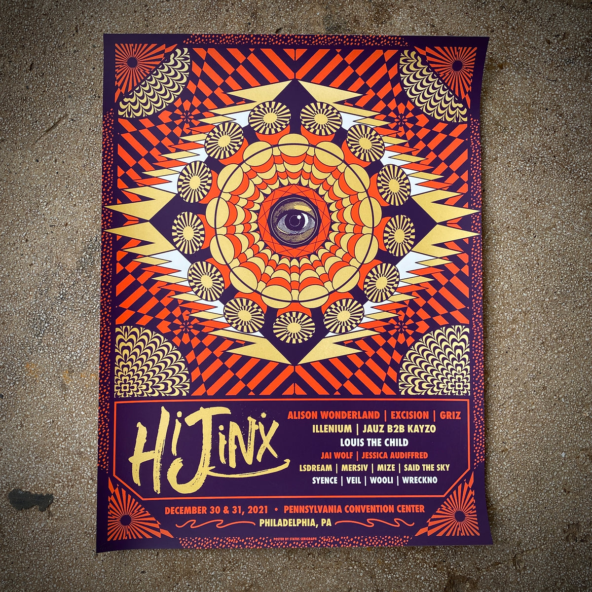 Hijinx 2021 - Status Serigraph